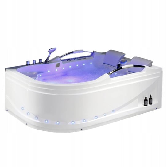 WANNA Z HYDROMASAŻEM VENEZIA 761 PRAWA BIAŁA 180x120 CM - Hydrosan | Sklep EMPIK.COM