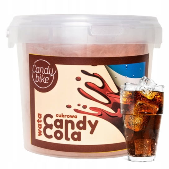 Wata Cukrowa o Smaku Candy Coli 1l Prezent Słodycze Puszysta Słodka ...