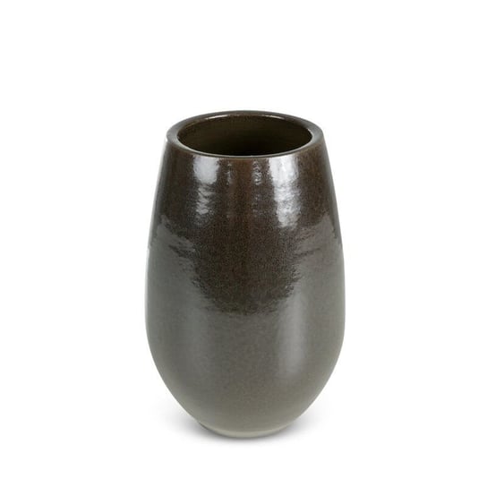 Wazon z glinki ceramicznej NYLA 19X28 ciemnobrązowy x4 - Eurofirany ...