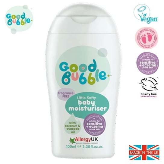 Wegański Organiczny Bezzapachowy Krem Nawilżający Dla Noworodka I Niemowlaka 100 Ml Good Bubble ...