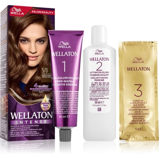 Wella Wellaton Intense Color Cream Kremowy Kolor Włosów 5/0 ...