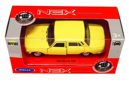 Welly 1:34 Wartburg 353 Żółty - Welly | Sklep EMPIK.COM