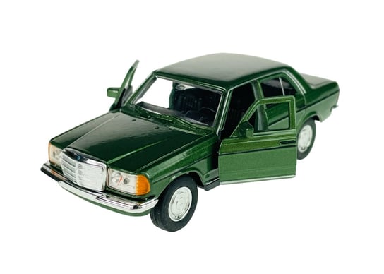 Welly Mercedes-Benz E Klasa W123 Zielony 1:34 Samochód Nowy Metalowy ...