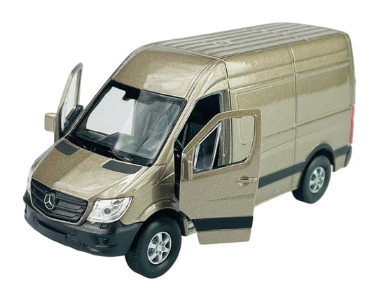 Welly Mercedes-Benz Sprinter W906 Panel Van Złoty 1:34 Samochód Nowy ...