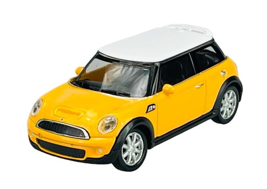 Welly Mini Cooper S Żółty 1:43 Samochód Nowy Metalowy Model - Welly ...