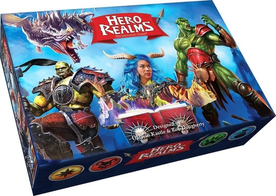 White Wizard Games Hero Realms Gra Karciana dla 2-4 Graczy - Inna marka ...
