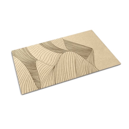 Wielka Wycieraczka z grafiką XXL - 150x100 cm - Pustynia Geometryczny ...