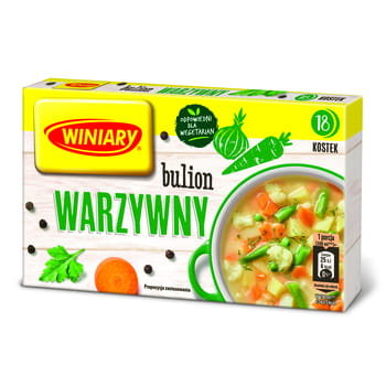 Winiary Bulion Warzywny 18 Kostek 180 G - Inna marka | Sklep EMPIK.COM