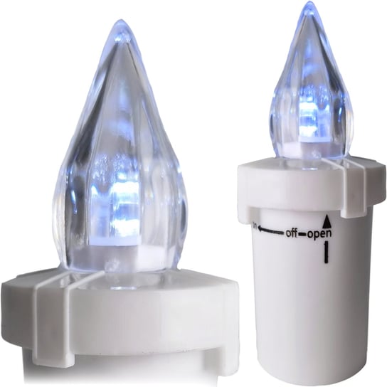 Wkład Elektryczny Led Do Znicza Biały+Baterie R6 - CORTINA | Sklep ...