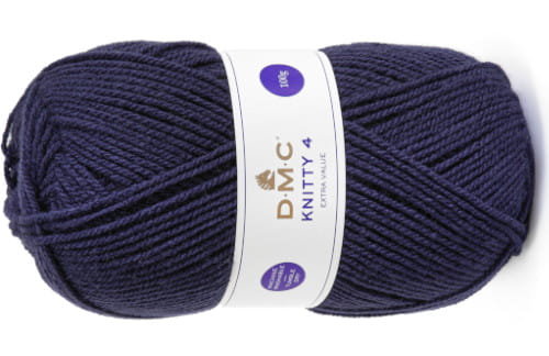 WŁÓCZKA DMC KNITTY 4 KOL. 611 / ciemny jeans - DMC | Sklep EMPIK.COM