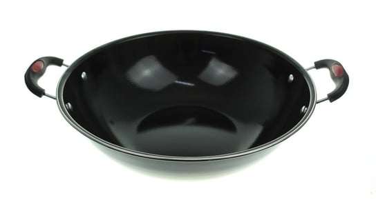 wok czarny z uszami 37x30x9 cm BLS-147 - Inna marka | Sklep EMPIK.COM