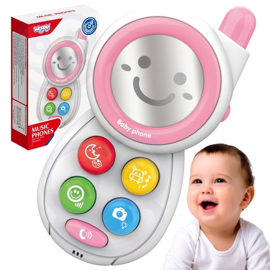 WOOPIE BABY Telefonik Interaktywny Komórka z Dźwiękami - Woopie | Sklep ...