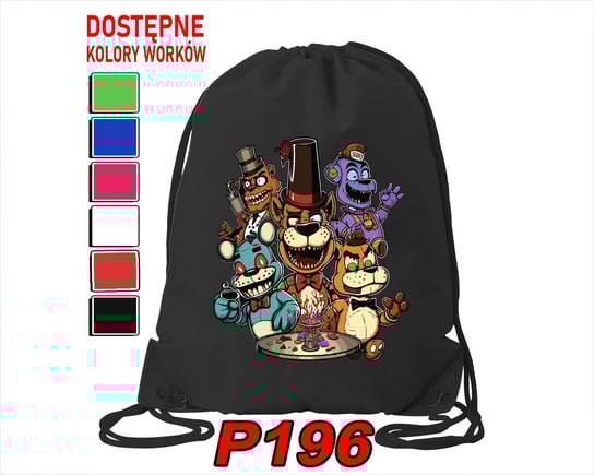 Worek Szkolny Na Wf Buty Sportowy Dla Dziecka Gry 5 Wzorów + Imię - Inna marka | Sklep EMPIK.COM