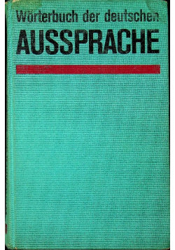 Worterbuch der deutschen Aussprache - Opracowanie zbiorowe | Książka w ...