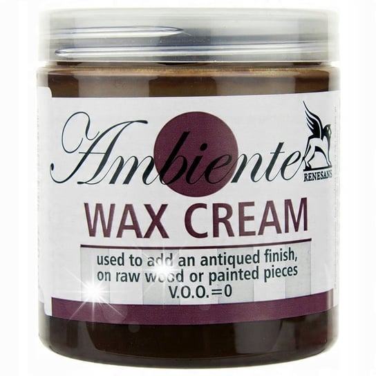 Wosk kremowy Ambiente WAX CREAM Renesans 250ml BRUNATNY antyczny efekt ...