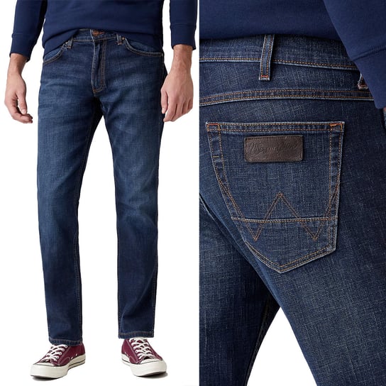 Wrangler Greensboro El Camino Granatowe W42 L32 - Wrangler | Moda Sklep ...
