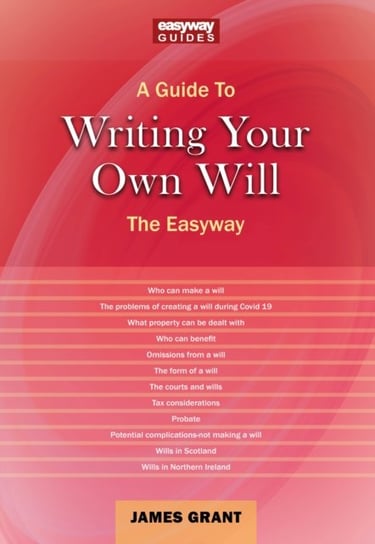 Writing Your Own Will: The Easyway - James Grant | Książka w Empik