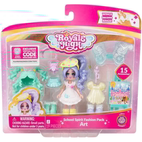 WRÓŻKA ARTYSTKA ROYALE HIGH FIGURKA DELUX ART FAIRY ZESTAW + KOD ONLINE ...