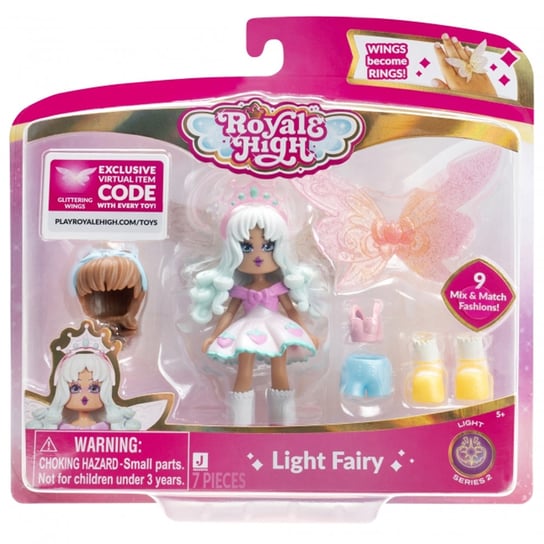 WRÓŻKA ŚWIATŁA ROYALE HIGH FIGURKA DELUX LIGHT FAIRY ZESTAW + KOD ONLINE - JAZWARES | Sklep ...