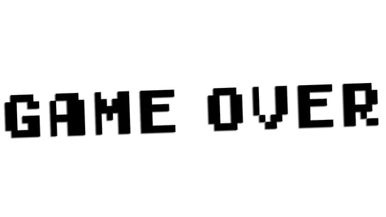 Wycinana naklejka GAME OVER różne kolory - J and A - Inna marka | Sklep ...