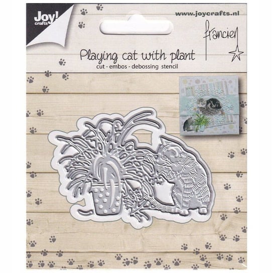 Wykrojnik - Joy Crafts - 6002/1127 kot z rośliną - Joy Crafts | Sklep ...