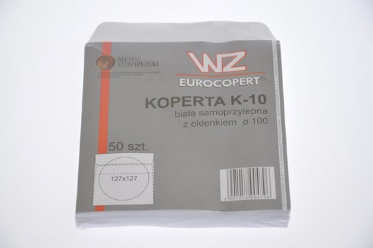 Wz Eurocopert, Koperta na płyty CD, samoprzylepna, biała - WZ Eurocopert | Sklep EMPIK.COM