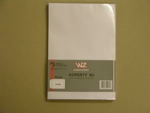 Wzn Eurocopert, Koperta B5 zaklejana na mokro, biała - WZ EUROCOPERT | Sklep EMPIK.COM