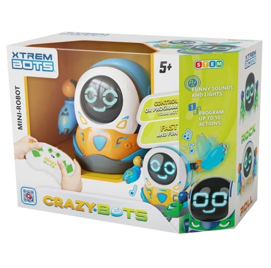 XTREM BOTS Crazy Bots Roll mini robot - Xtrem Bots | Sklep EMPIK.COM