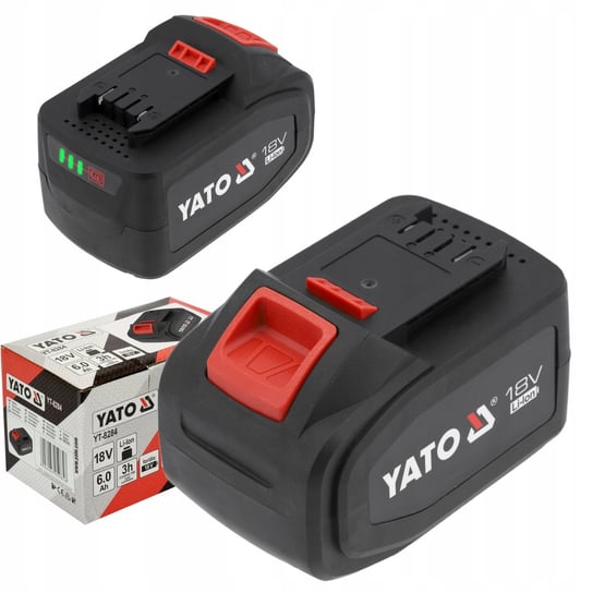YATO BATERIA AKUMULATOR LI-ON SYSTEM 18V 6Ah 6,0Ah SZYBKA - Yato ...