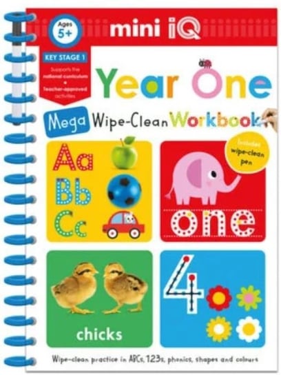 Year One. Mega Wipe Clean Workbook - Opracowanie zbiorowe | Książka w Empik