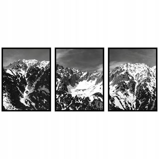 Zakopane Tatry Krajobraz góry Plakaty 3szt - 50x70cm tryptyk panorama ...
