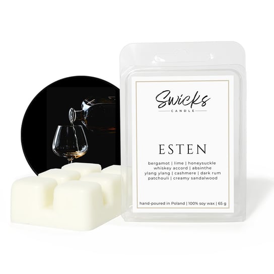 Zapachowy wosk sojowy do kominka Esten 65g | whisky, paczula, rum - Inna marka | Sklep EMPIK.COM