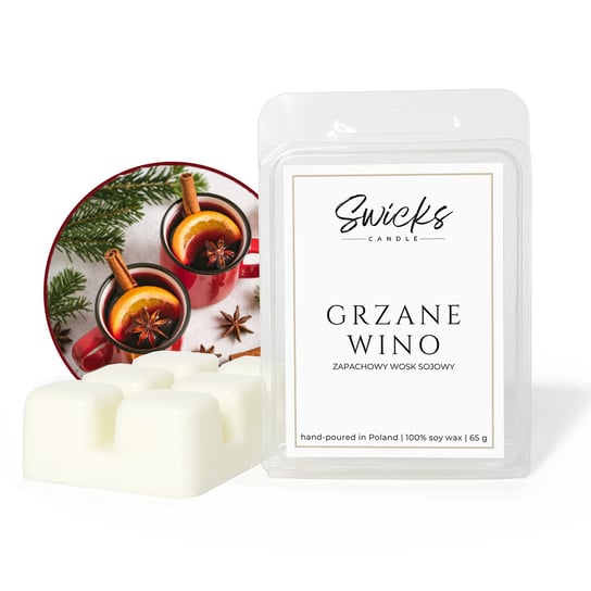 Zapachowy wosk sojowy do kominka Grzane Wino 65g - Inna marka | Sklep EMPIK.COM