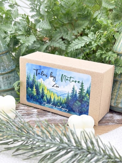 Zapachowy wosk sojowy do kominka Las - Tales by Nature | Sklep EMPIK.COM