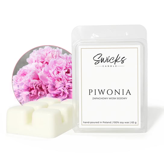 Zapachowy wosk sojowy do kominka Piwonia 65g kostki zapachowe - Inna marka | Sklep EMPIK.COM