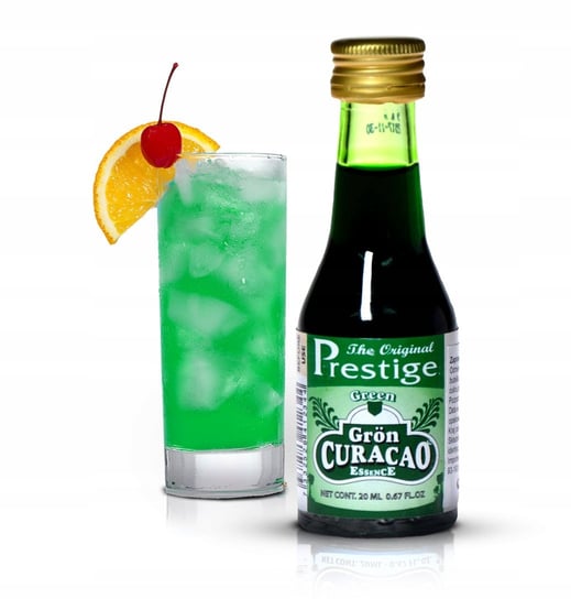 Zaprawka do alkoholu PRESTIGE GREEN CURACAO 20ml - PRESTIGE | Sklep ...
