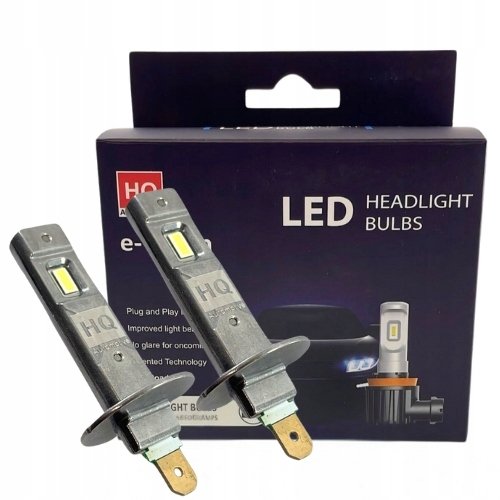 ŻARÓWKI SAMOCHODOWE H1 HQ 12V 24V 6000K LED HQ-1077 KOMPLET - HQ ...