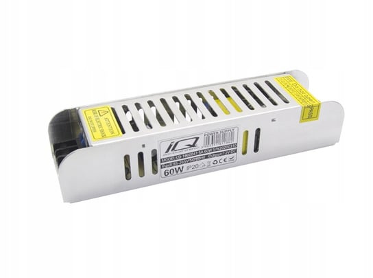 ZASILACZ TRANSFORMATOR LED 12V DC 60W 5A MR16 G4 DO TAŚM LED SLIM - IQepe | Sklep EMPIK.COM