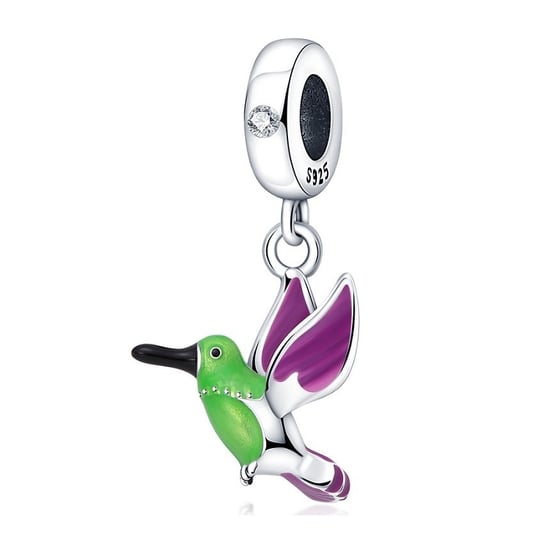 Zawieszka Srebro 925 Charms Koralik Do Pandora Koliber Ptak - Sfera ...