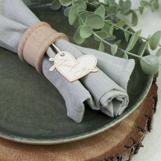 Zawieszki Basic - Thank You, 20 szt., 5,3 x 2,8 cm - P13 | Sklep EMPIK.COM