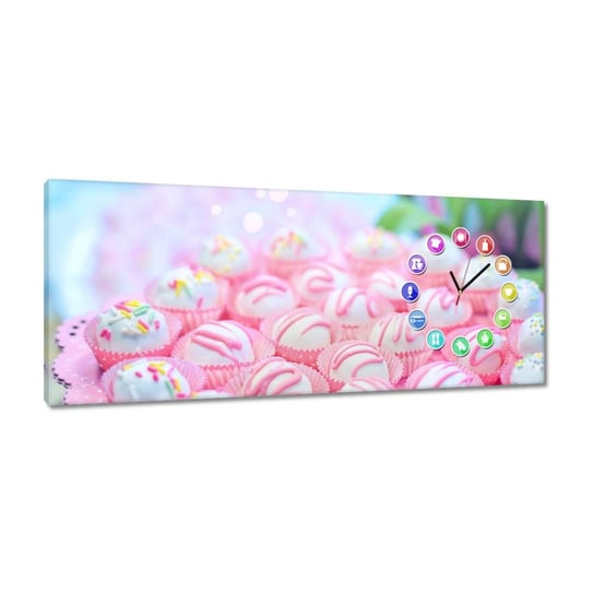 Zegar 100x40cm Kuchenne Obrazy Rewolucje - ZeSmakiem | Sklep EMPIK.COM