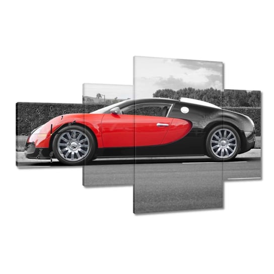 Zegar 130x80cm Bugatti Samochód Auto - ZeSmakiem | Sklep EMPIK.COM
