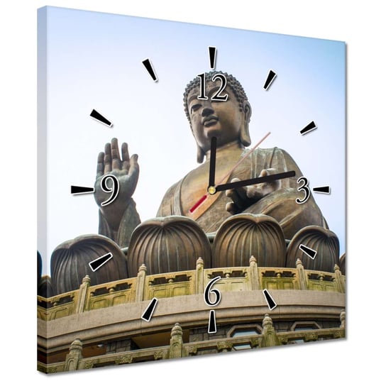 Zegar 30x30cm Budda Buddyzm Religia - ZeSmakiem | Sklep EMPIK.COM