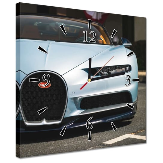 Zegar 30x30cm Bugatti Samochód Auto - ZeSmakiem | Sklep EMPIK.COM