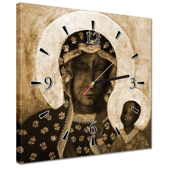 Zegar 30x30cm Matka Boska Częstochowska - ZeSmakiem | Sklep EMPIK.COM