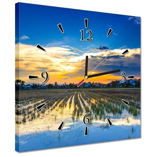 Zegar 30x30cm Pejzaż Krajobraz Widoczek - ZeSmakiem | Sklep EMPIK.COM