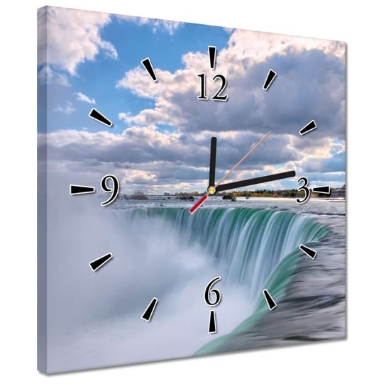 Zegar 30x30cm Wodospad Niagara - Inna marka | Sklep EMPIK.COM
