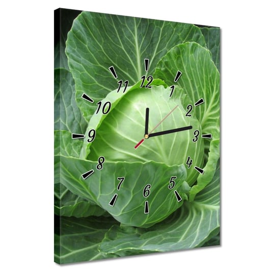 Zegar 30x40cm Młoda kapusta - ZeSmakiem | Sklep EMPIK.COM