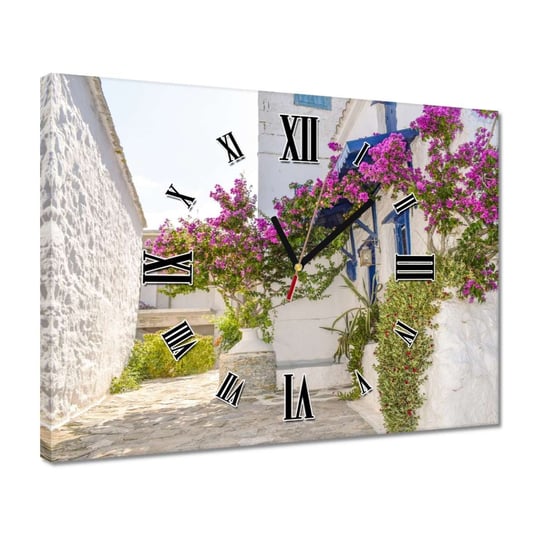 Zegar 40x30cm Grecja Santorini - ZeSmakiem | Sklep EMPIK.COM