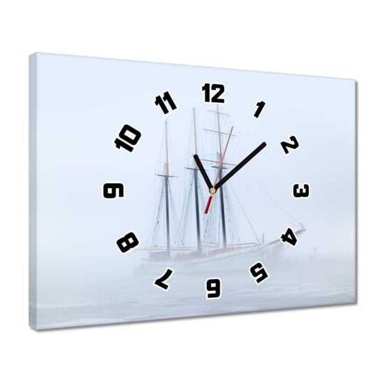 Zegar 40x30cm Marynistyka Morze Statki - ZeSmakiem | Sklep EMPIK.COM